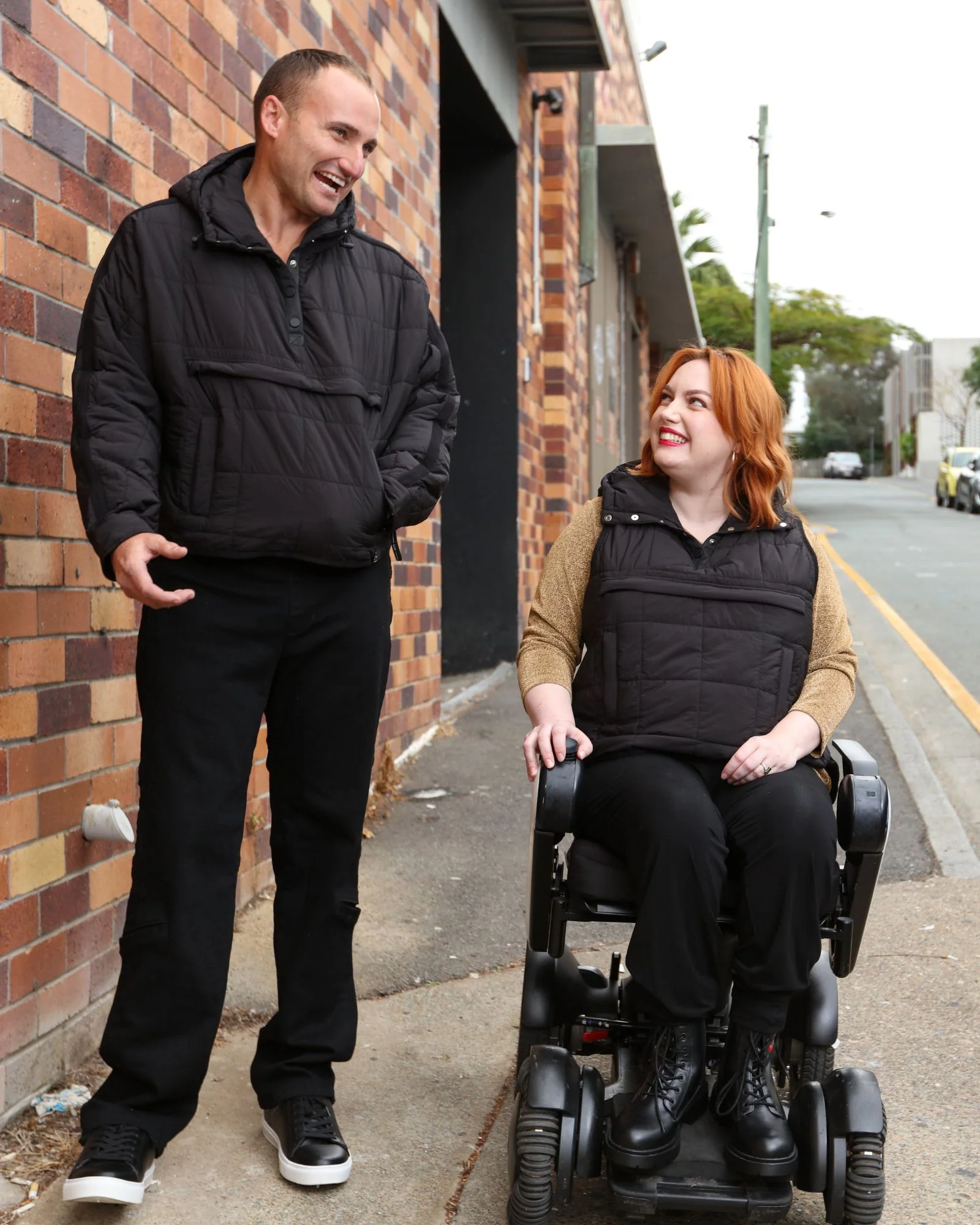 Matt Adaptive Puffer Vest | NDIS | Travel Pillow Design